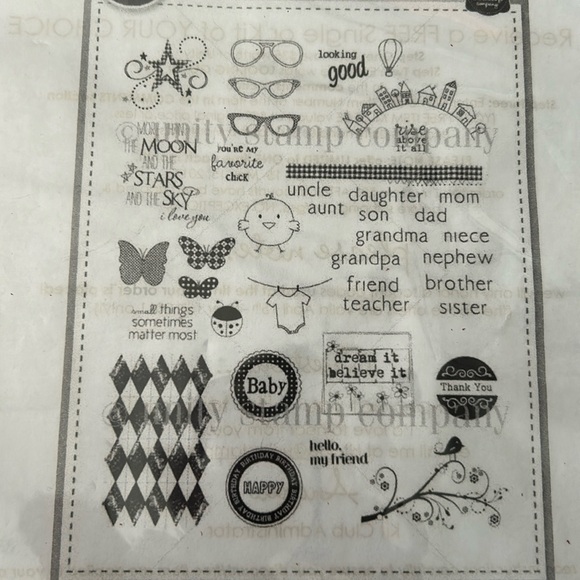 Unity Stamp Company | Office | Unity Stamp Company Card Stamps | Poshmark